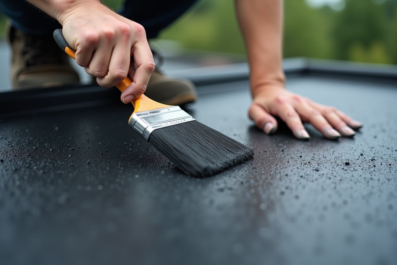 Dachpappe streichen: Tipps und Anleitungen